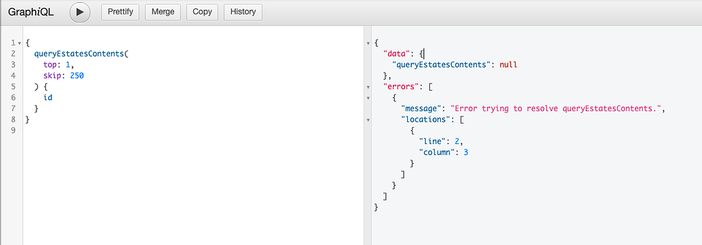 [SOLVED] MongoDB error for graphql query - Solved Bugs - Squidex Support