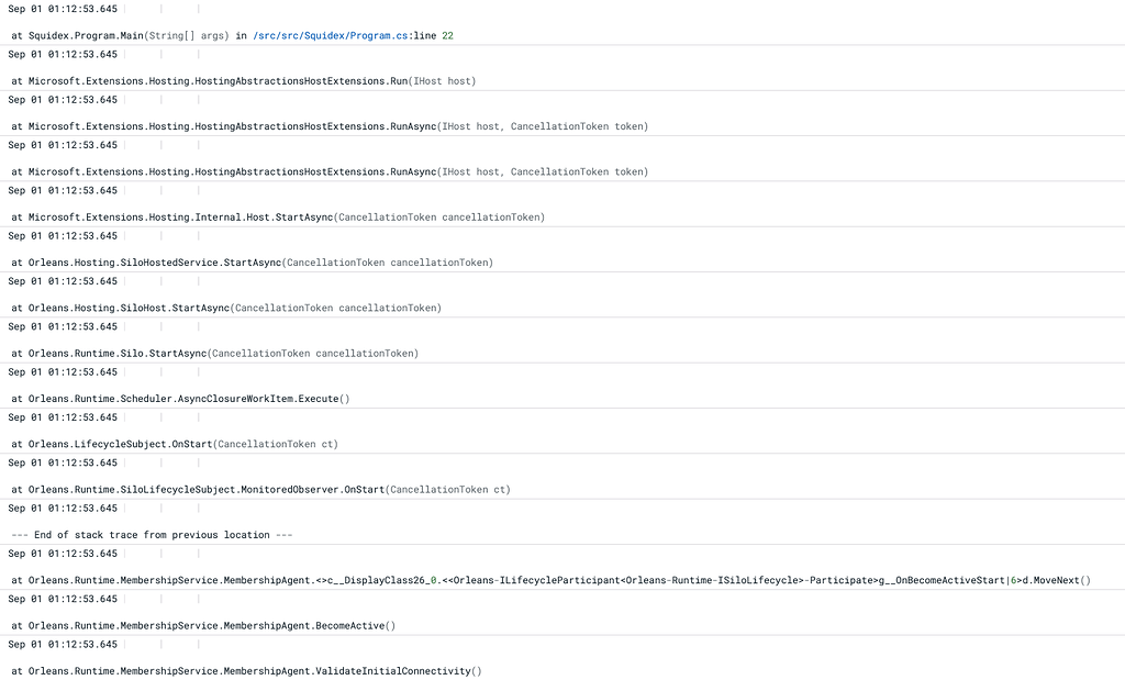 Configurable Orleans cluster options - Support - Squidex Support
